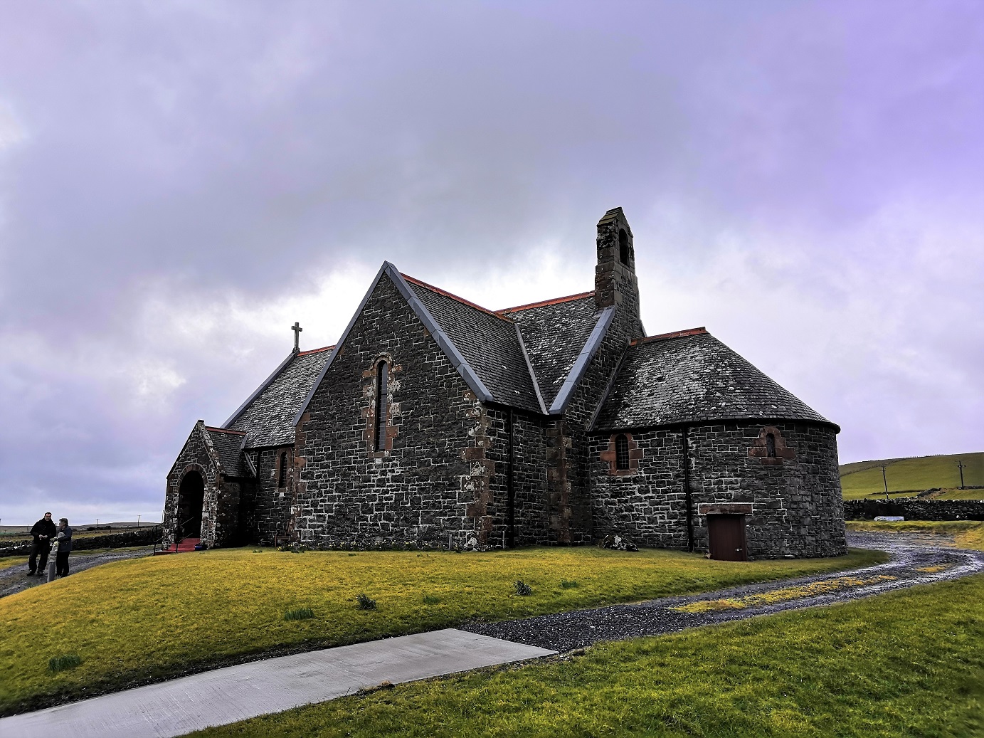 St. Klaran's Church bei Bruichladdich auf Islay (Schottland ...